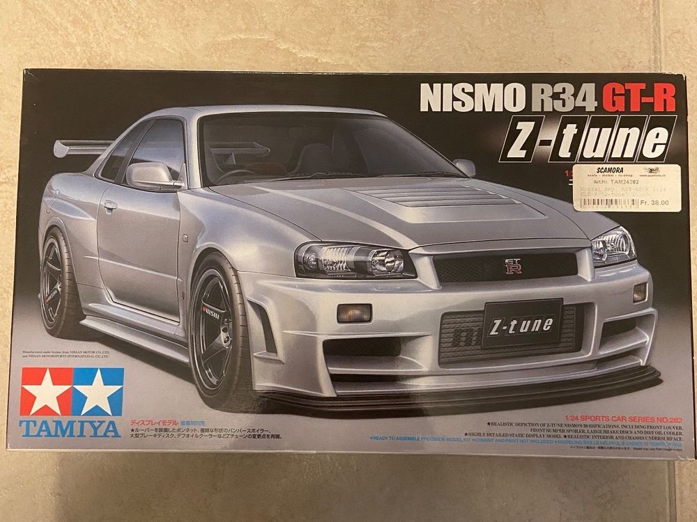 Tamiya Nissan Skyline R34 GT-R Nismo Z-Tune (Neu und originalverpackt) in Basel für CHF 41 – mit ...