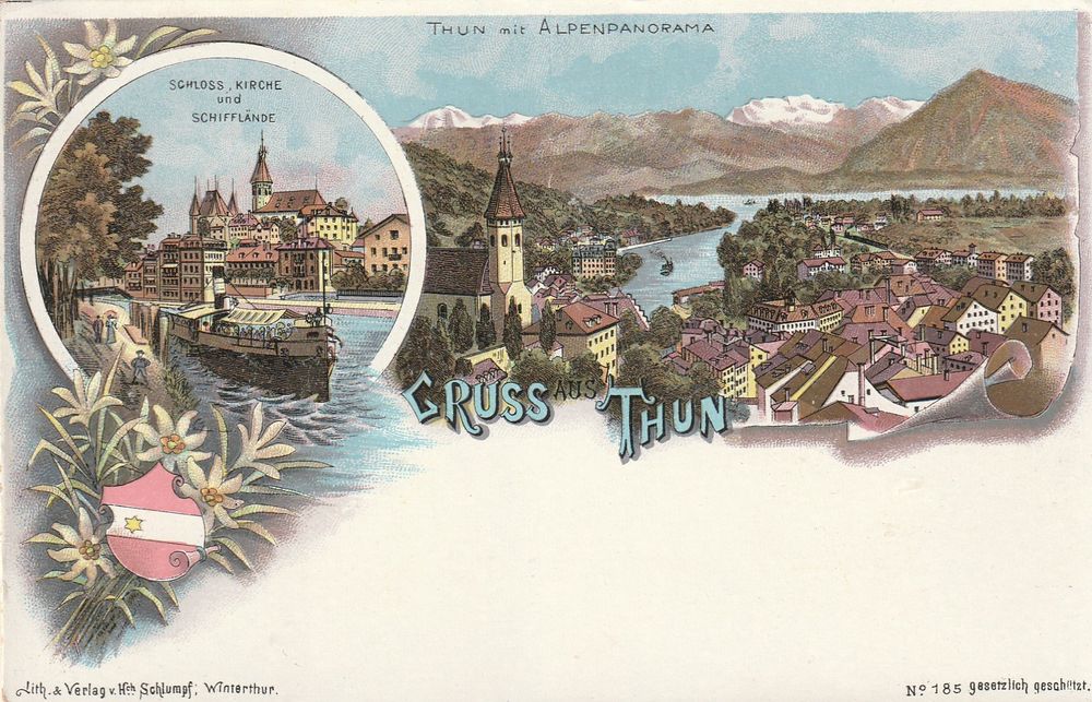 Thun Litho (Gebraucht) in Rorschacherberg für CHF 7 – mit Lieferung auf Ricardo kaufen