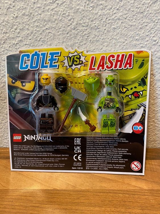 Minifigure LEGO - NINJAGO LEGACY - COLE vs LASHA | Kaufen auf Ricardo