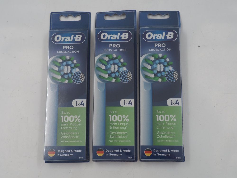 3x ORAL-B Cross Action Aufsteckbürsten (18984) (Neu und originalverpackt) in Zürich für CHF 29 ...