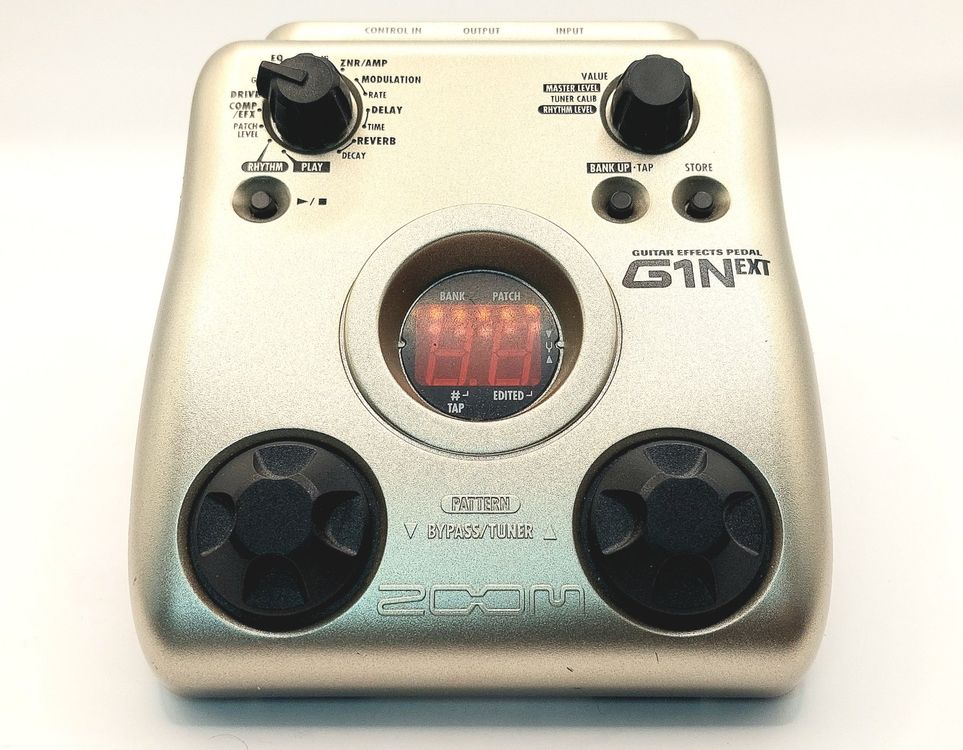 ZOOM G1N EXT Guitar Multi Effect Pedal (Gebraucht) in Fribourg für CHF ...