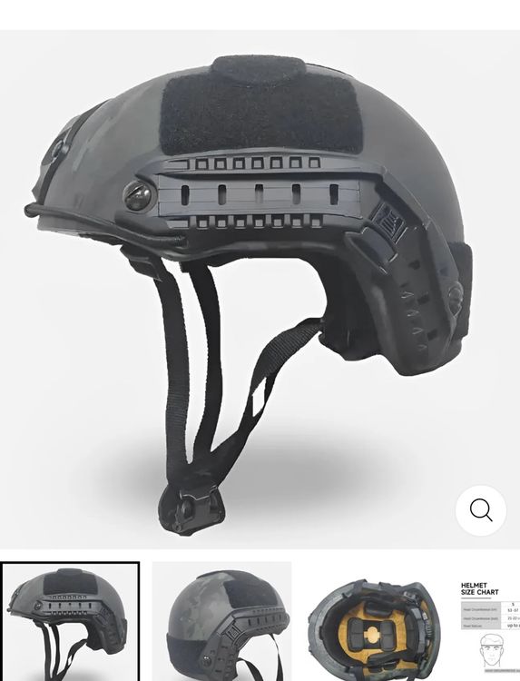 NIJ IV Kevlar Ballistischer Helm Rifle Protection (Neu und ...