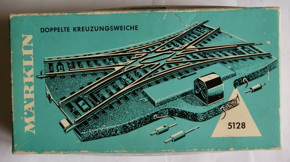 Aiguillages croix Marklin 5128 (Neu (gemäss Beschreibung)) in Morrens ...