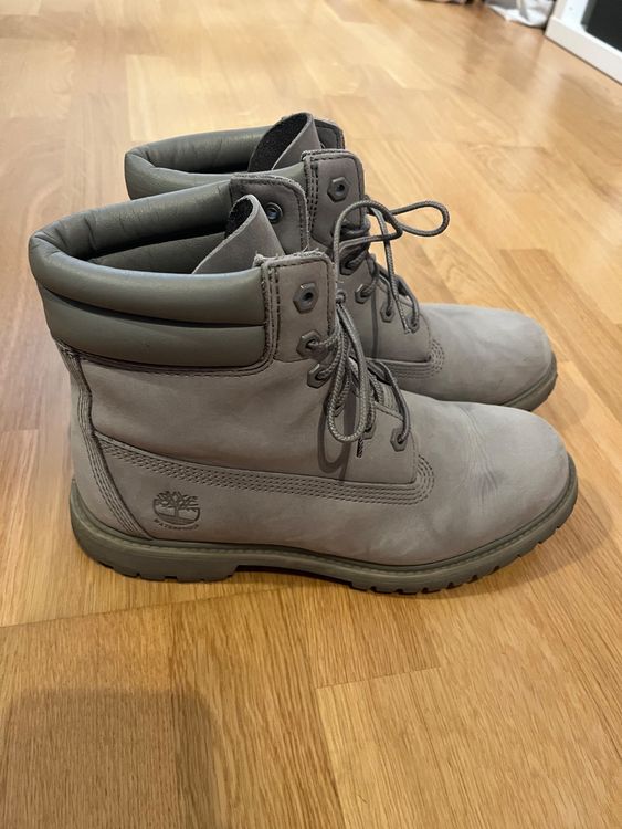 Timberland Ortholite grau Schnürboots in Nubukleder | Kaufen auf Ricardo