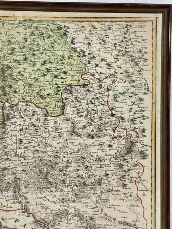 Antike Landkarte original flächenkolorierter Kupferstich (Gebraucht) in Root für CHF 30 – mit ...