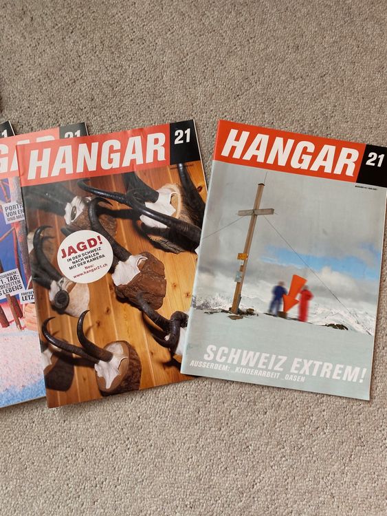 Hangar 21 Magazine der Winterthur-Versicherung 1990-2001 (Gebraucht) in ...