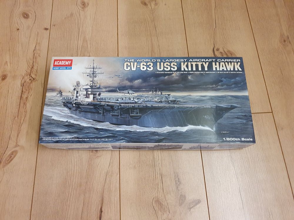 Academy Restposten CV-63 USS Kitty Hawk #14210 1:800 (Neu und ...