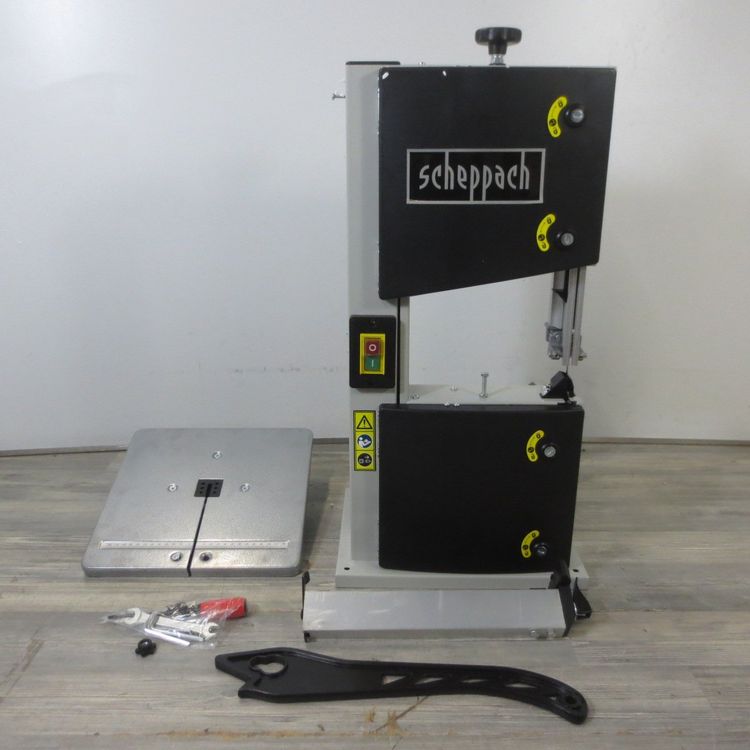 Scheppach 350 W Bandsäge 3 Sägeblätter Elektrosäge Tischsäge (Neu ...