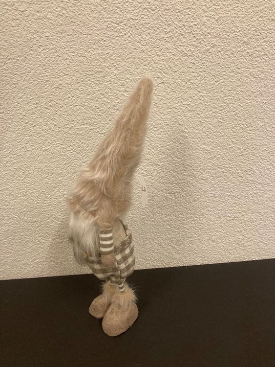 Wichtel stehend ca. 45 x 15 x 10 cm, braun (Neu (gemäss Beschreibung ...