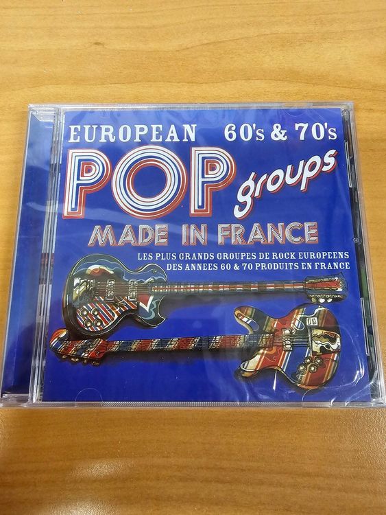 CD - Various - European Pop Groups Made In France, 60s 70s (Gebraucht ...
