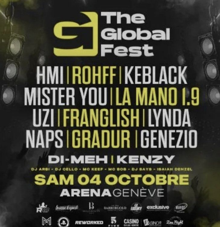 2 billets pour The Global Fest 2025 (Neu und originalverpackt) in ...