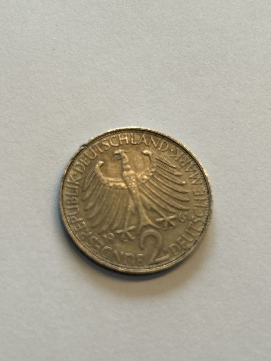 2 Deutsche Mark, 1947,- Max Planck, 1977, Top! (Gebraucht) in Kefikon ...