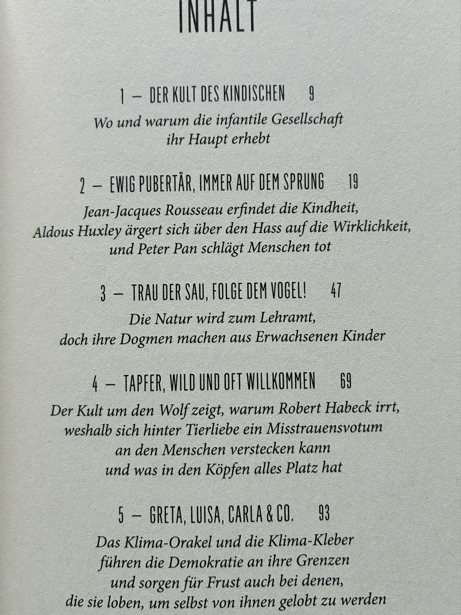 Alexander Kissler: Die infantile Gesellschaft (Gebraucht) in Zürich für ...