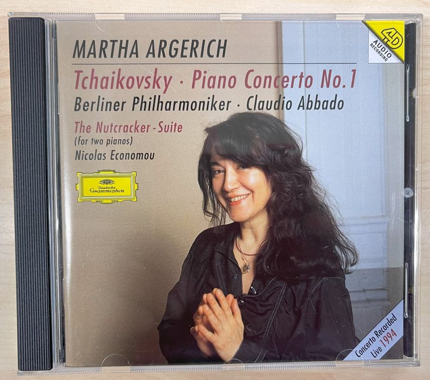 MARTHA ARGERICH: Tchaikovsky- Piano Concerto Nr.1 CD (Gebraucht) in Oftringen für CHF 5 – mit ...