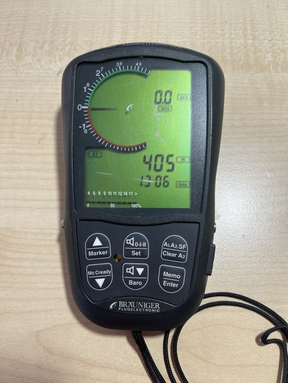 Variometer Bräuniger IQ-Competition / GPS (Gebraucht) in Kappelen für ...