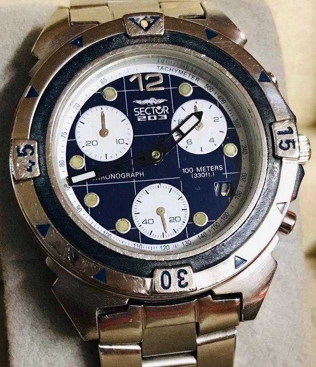 SECTOR Chronograph Herrenuhr ( Quartz / 42 mm ) (Gebraucht) in ...