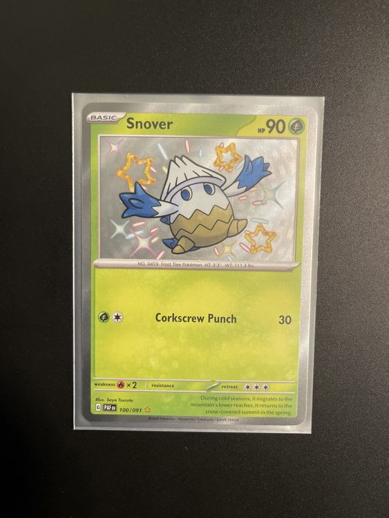 Snover baby shiny Paldean Fates EN | Kaufen auf Ricardo