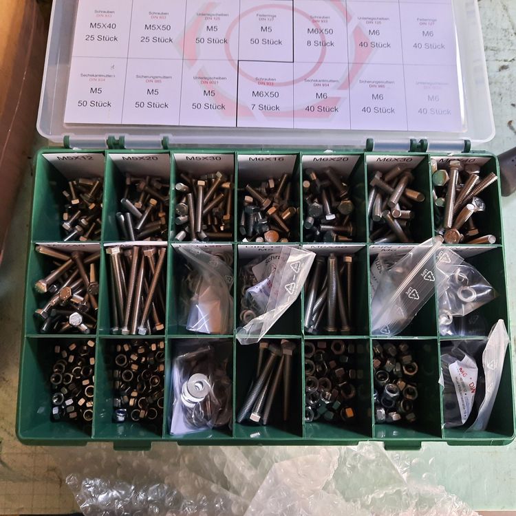 Schrauben Set Rostfrei Schrauben Muttern Sortiment (Neu und originalverpackt) in Widnau für CHF ...