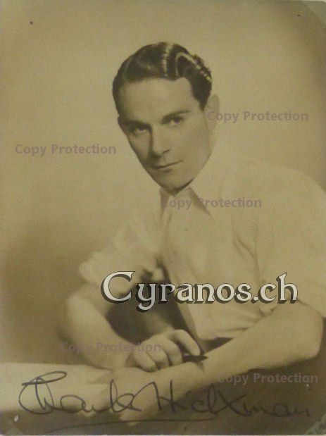 Charles Hickman (1905-1983) Schauspieler - sign. Foto (Gebraucht) in ...