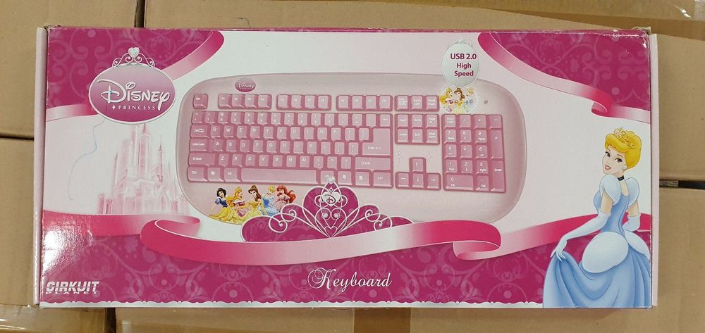 Keyboard Disney Princess USB 2.0 (Neu (gemäss Beschreibung)) in Baar ...