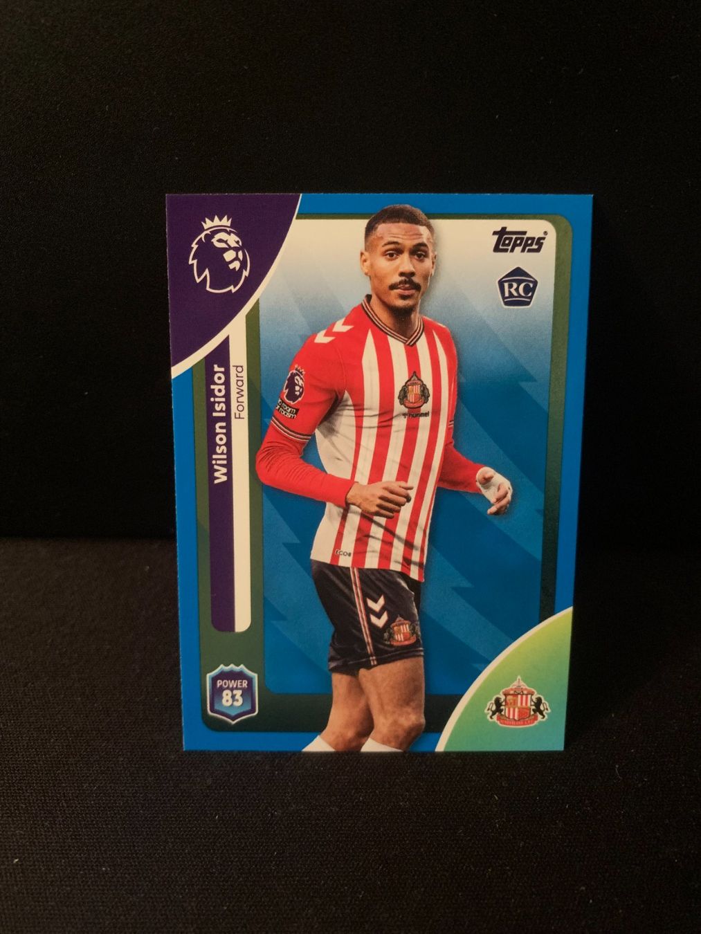 Topps Premier League 2026 Wilson Isidor Rookie Blue Parallel (Neu ...