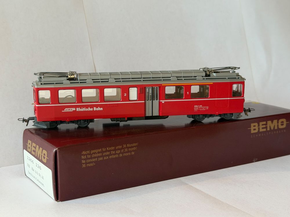 BEMO 1266 126 H0m: RhB ABe 4/4 46 (Neu und originalverpackt) in ...