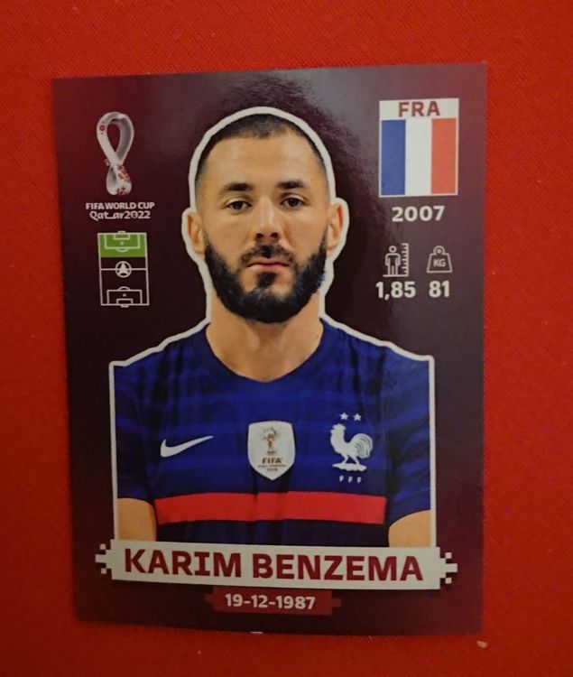 Karim Benzema Panini | Kaufen auf Ricardo