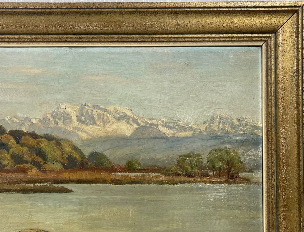 Arnold Loup(1882-1972) Gemälde -See Anblick (Gebraucht) in Root für CHF 55 – mit Lieferung auf ...