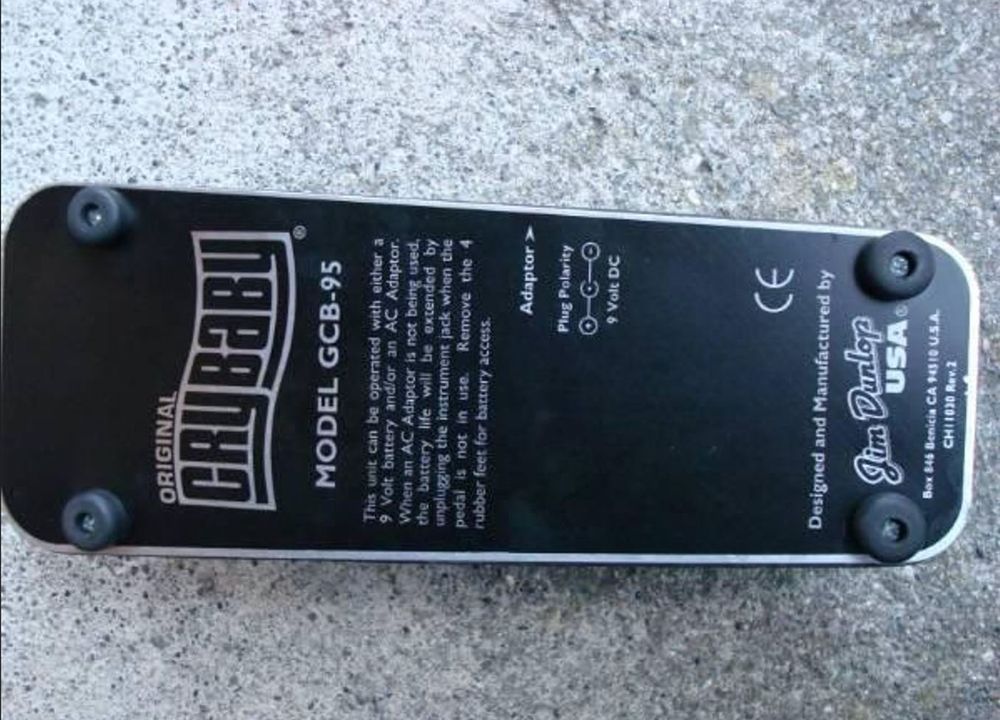 Dunlop GCB-95 Cry Baby Wah Wah Guitar Effect Pedal EFX | Kaufen auf Ricardo