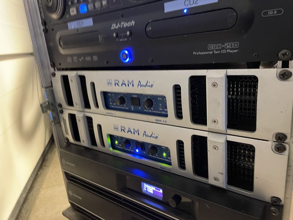 RAM Audio DQX 4.0 Endstufe mit 2 x 1950Watt (Gebraucht) in Nebikon für ...