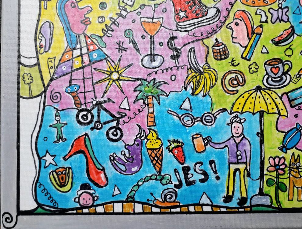 Gemälde Pop Art Leben/Dinge Künstler: Manuela Reitz (Neu und originalverpackt) in Balve für CHF ...