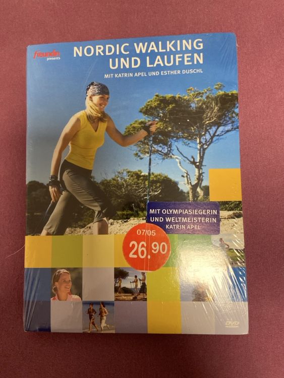 Nordic Walking und Laufen DVD - Mit Olympiasiegerin (Neu und originalverpackt) in Rubigen für ...