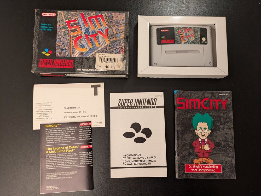 SNES - Sim city | Kaufen auf Ricardo