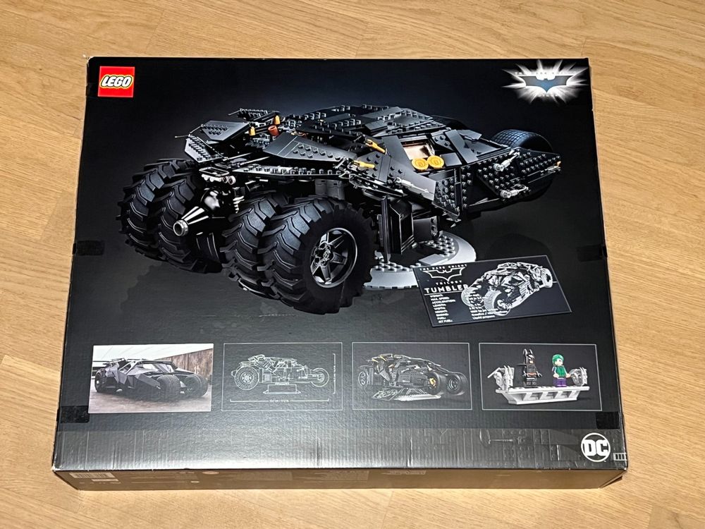 LEGO® 76139 Batmobile 1989 & 76161 Batwing & 76240 Tumbler (Neu und originalverpackt) in ...
