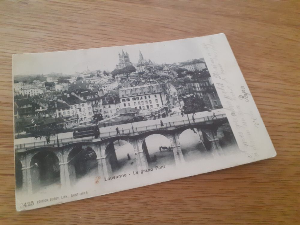 LAUSANNE - le GRAND PONT - TRAM - 1904 (Gebraucht) in Winterthur für CHF 2.4 – mit Lieferung auf ...