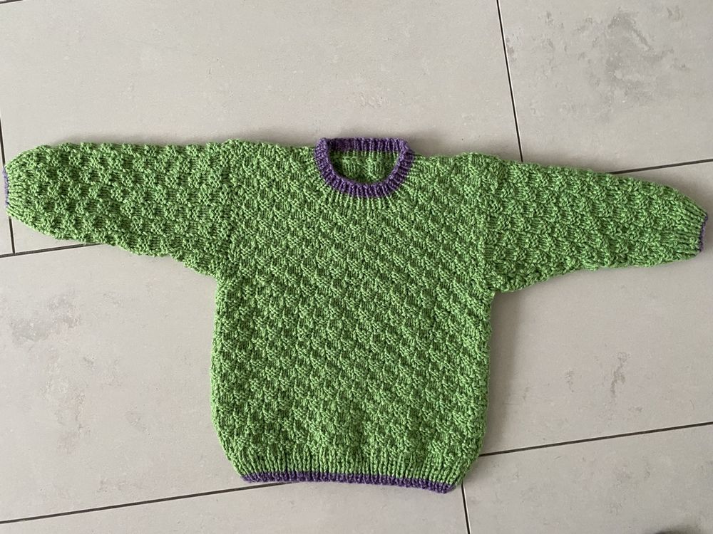 Kinder Strickpullover, für dreijähriges Kind , Grün! (Neu und ...