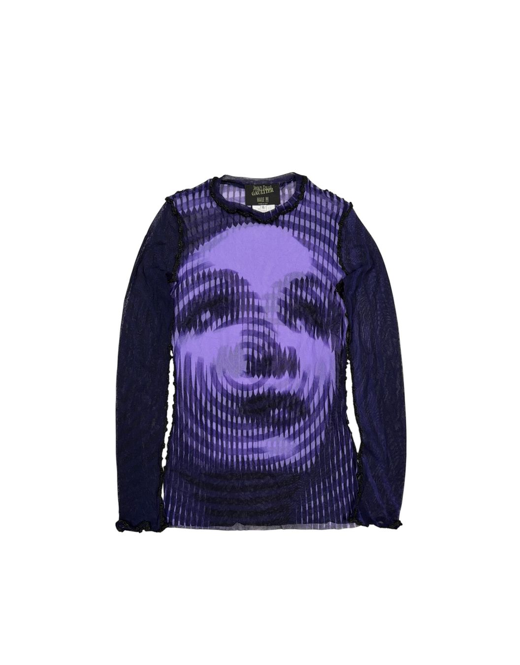 Jean Paul Gaultier AW01 Garbo Dietrich Mesh Top (D'occasion) à ...