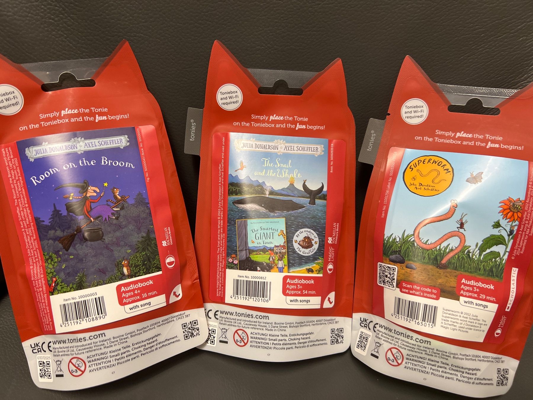 Tonies Superwurm, Room on the broom, Wal - Donaldson English (Neu und ...