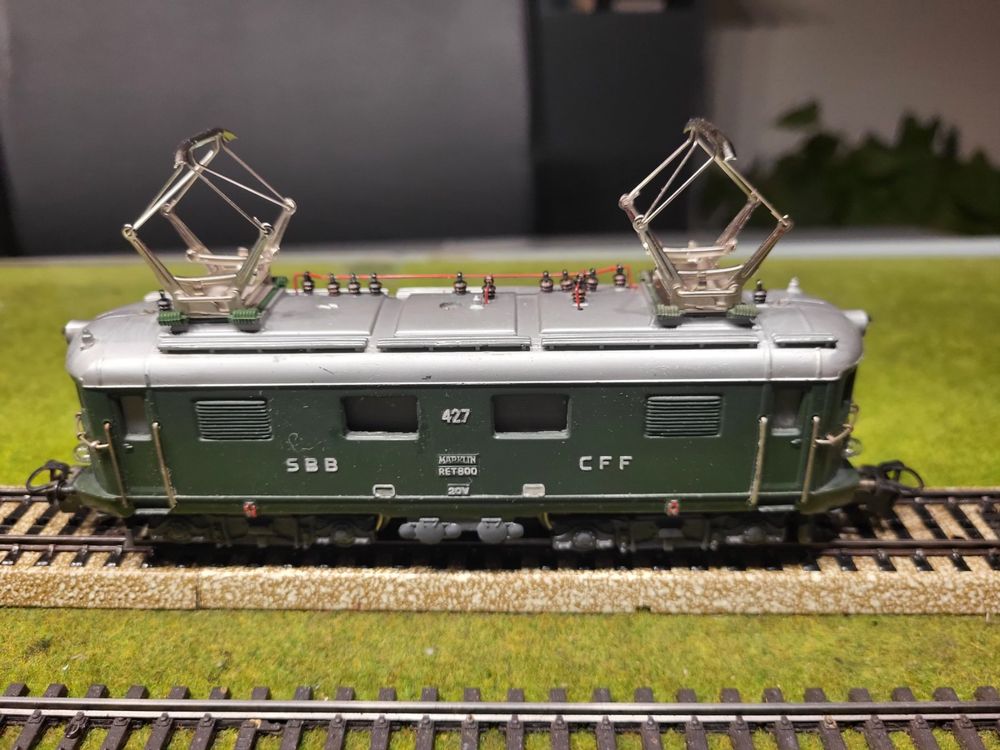 Märklin 3014 Re 4/4 427 Ret.800 ESU MFX V5 AC Digital (Gebraucht) in Pfäffikon SZ für CHF 125 ...
