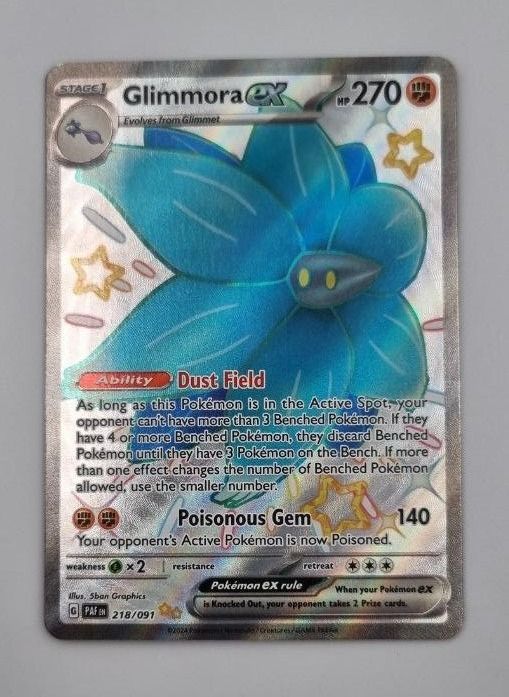 Glimmora ex (218/091 Paldean Fates) NM / ENG (Gebraucht) in COINTRIN ...