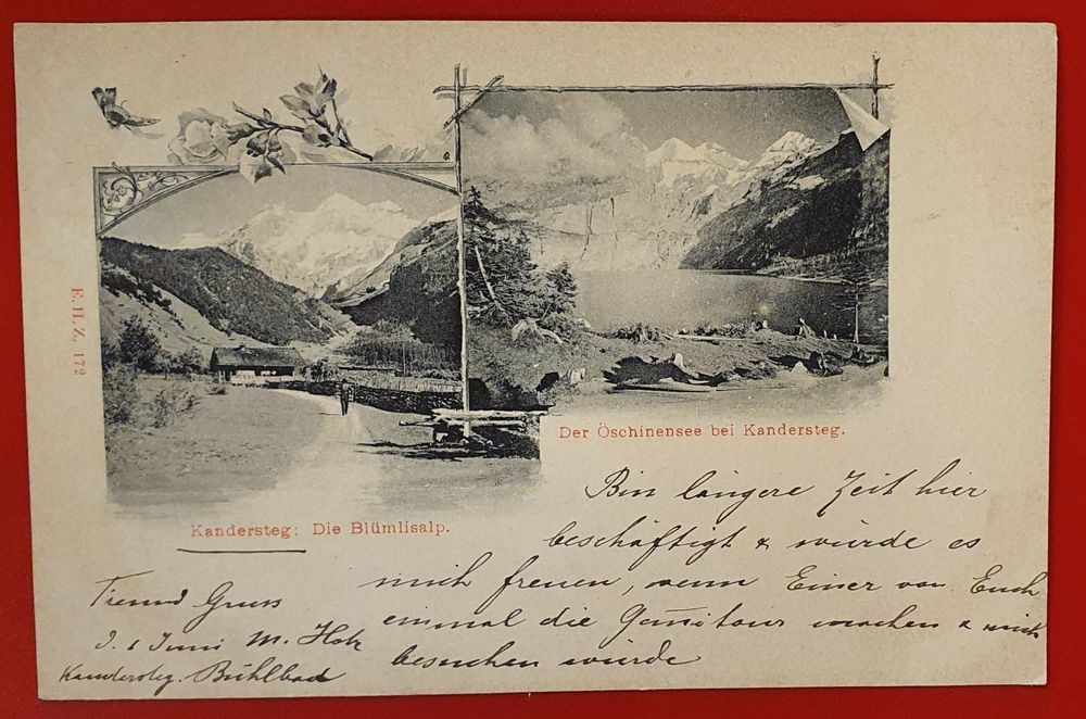 Kandersteg 1899, Blümlisalp - Öschinensee (Gebraucht) in Kreuzlingen für CHF 23 – mit Lieferung ...