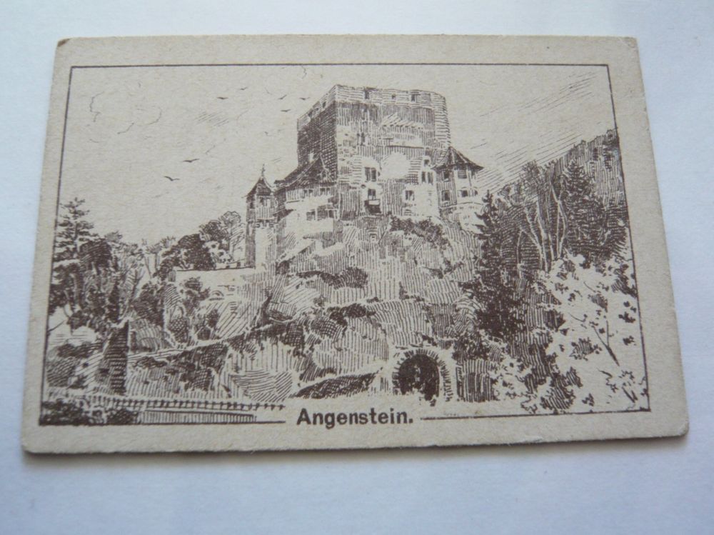 TRES ANCIENNE PETITE CARTE ANGENSTEIN (Gebraucht) in Echallens für CHF 18 – mit Lieferung auf ...