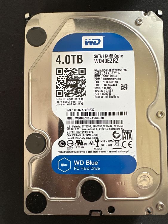 Disque dur 4 To WD Blue | Kaufen auf Ricardo