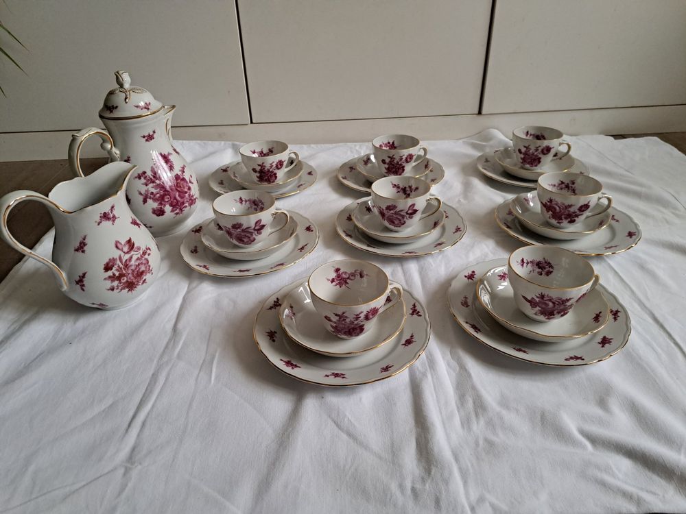 26 teilges Kaffeeservice mit Blumen (Gebraucht) in Münchenbuchsee für CHF 53 – mit Lieferung auf ...