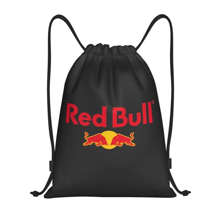 Red Bull Rucksack schwarz mit Kordel - COOL (Neu (gemäss Beschreibung ...