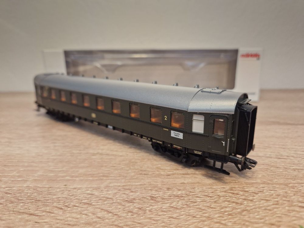 Märklin 42250 Personenwagen 2.Kl DB H0 OVP NEU (Neuf avec emballage d ...