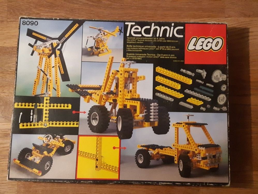 LEGO 8090: Legotechnik Universalkasten (Gebraucht) in Jegenstorf für ...