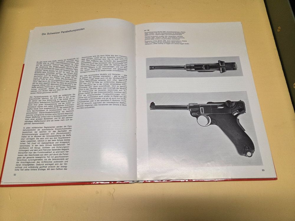 Livre les armes de poing suisse, Sig, Parabellum, Revolver (Gebraucht ...