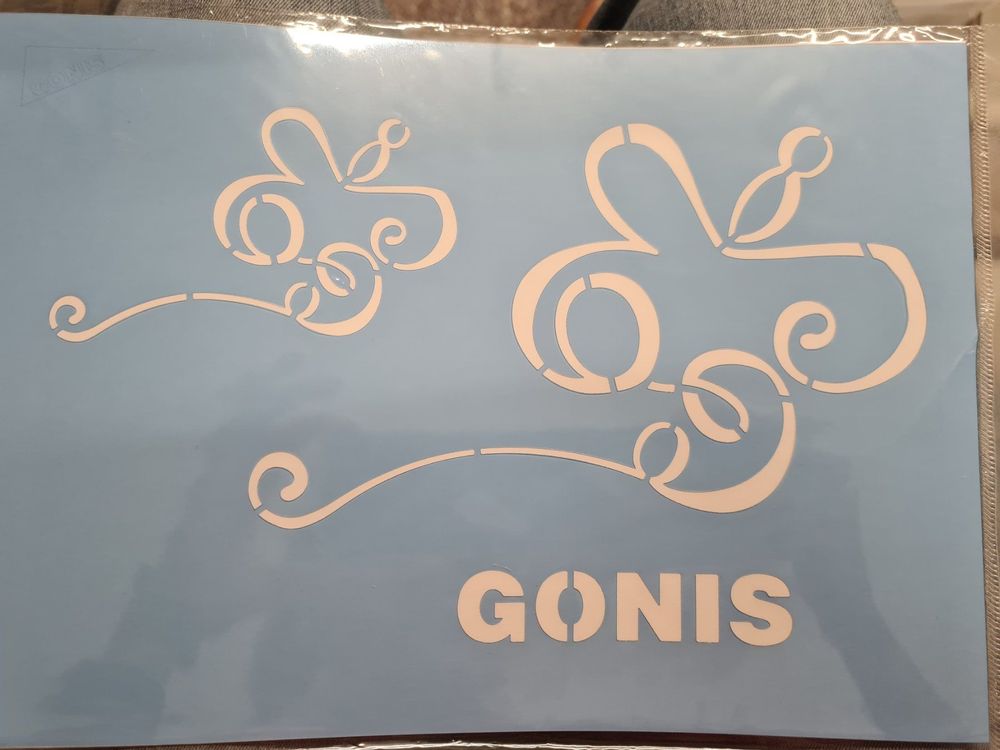 Gonis Flexschablone A4 Gonis Schmetterling NEU (Neu und ...