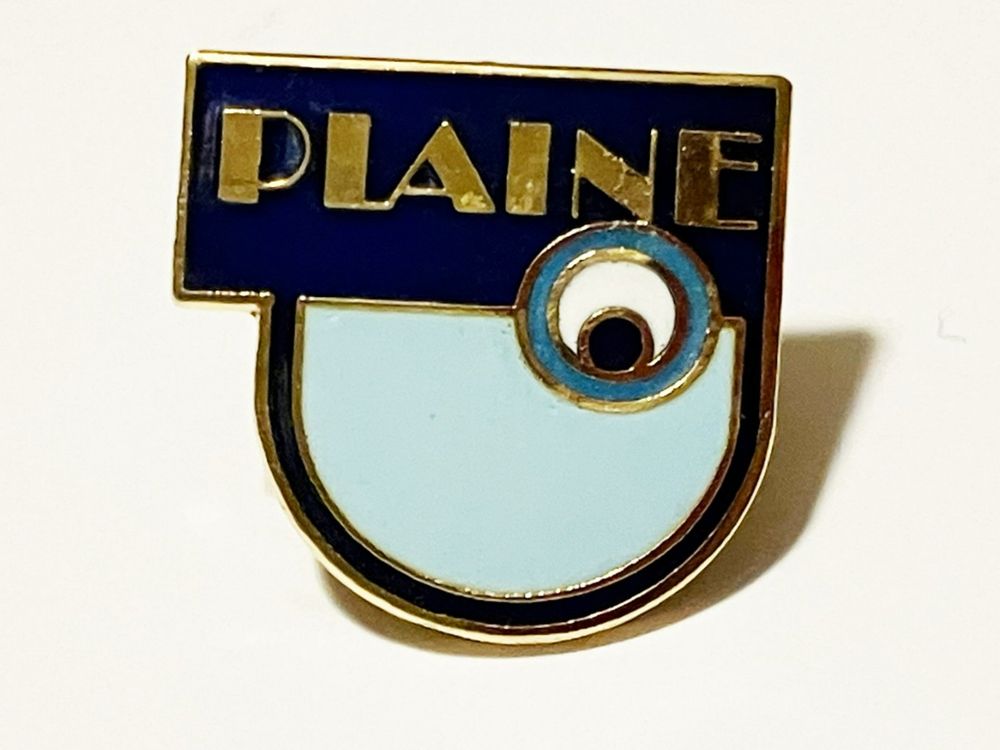 PLAINE Anstecker Pin Gold Emaille Vintage Retro 70er Jahr... | Kaufen ...